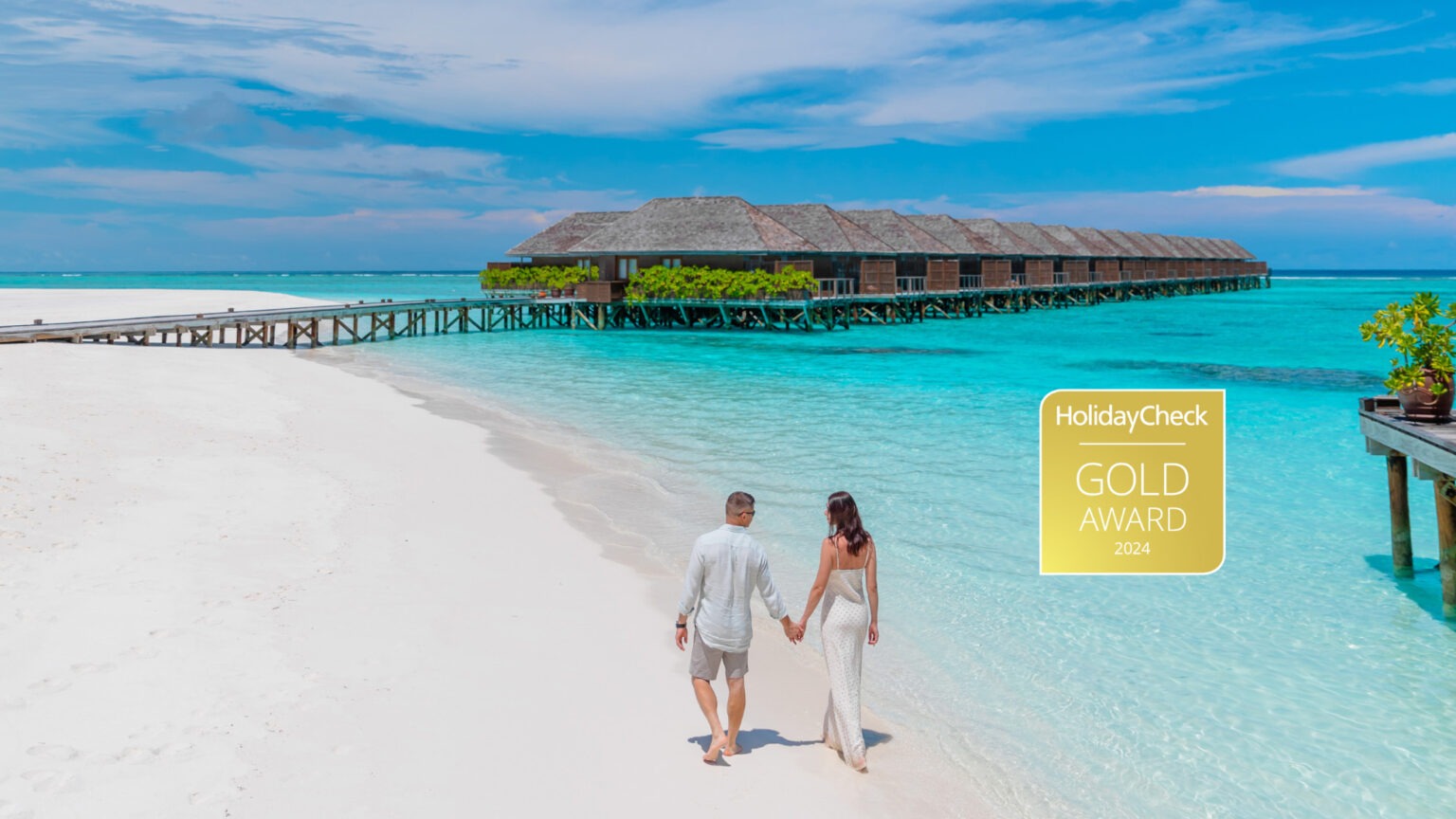 Meeru Maldives Wins HolidayCheck Gold for the second consecutive year ...